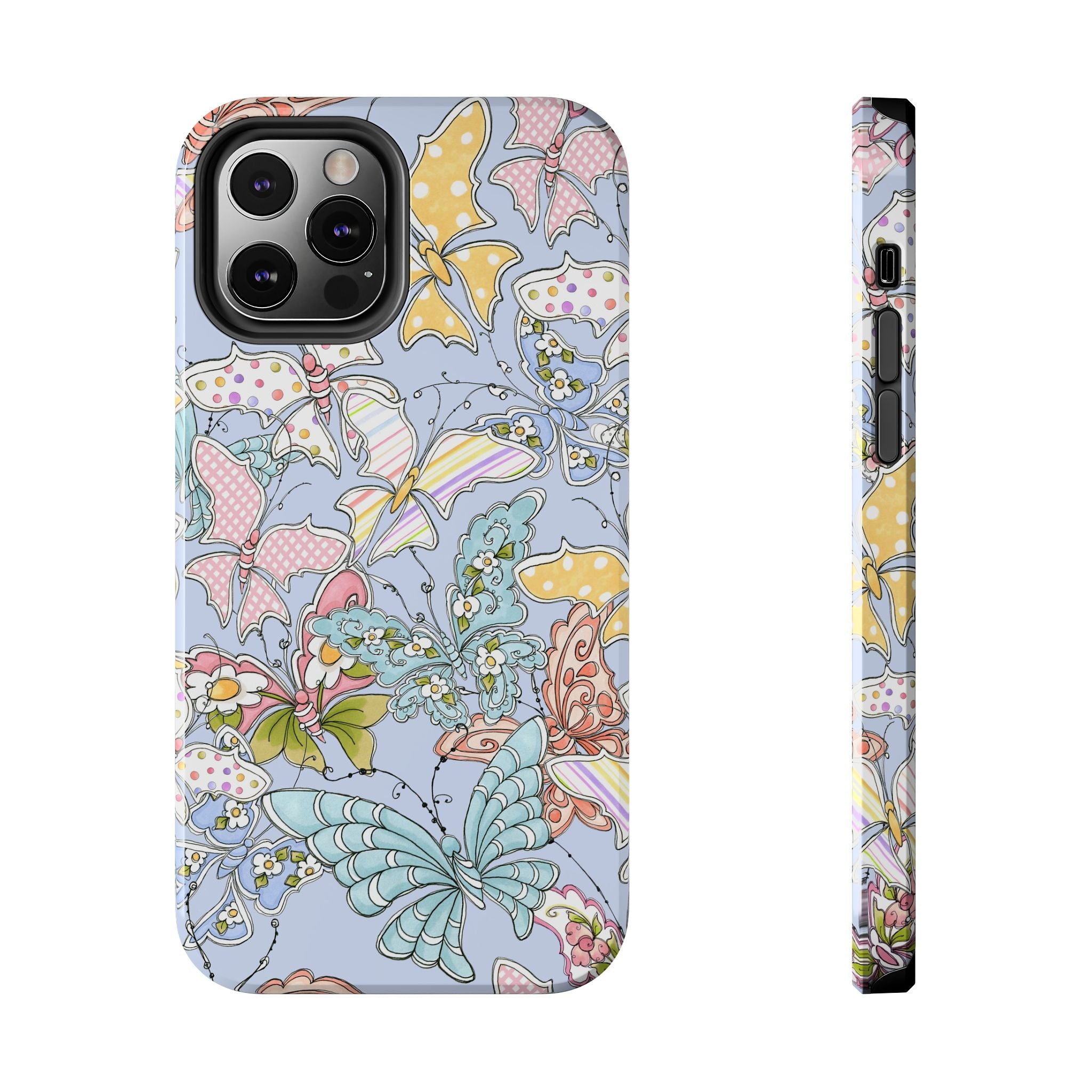 Swarm Blue Phone Case - Stylish & Durable Protection – Loralie Designs