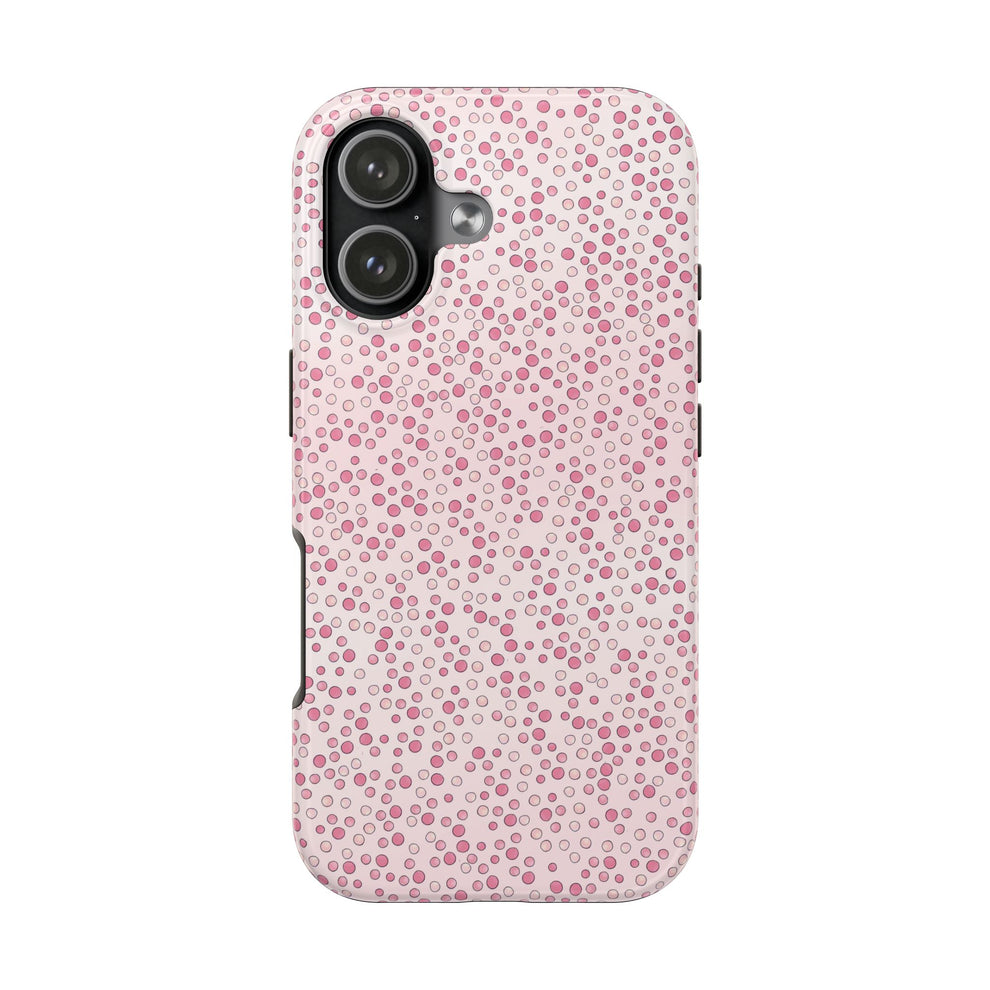 Pink Water Spot Phone Case – Stylish & Durable Cover – Loralie Designs