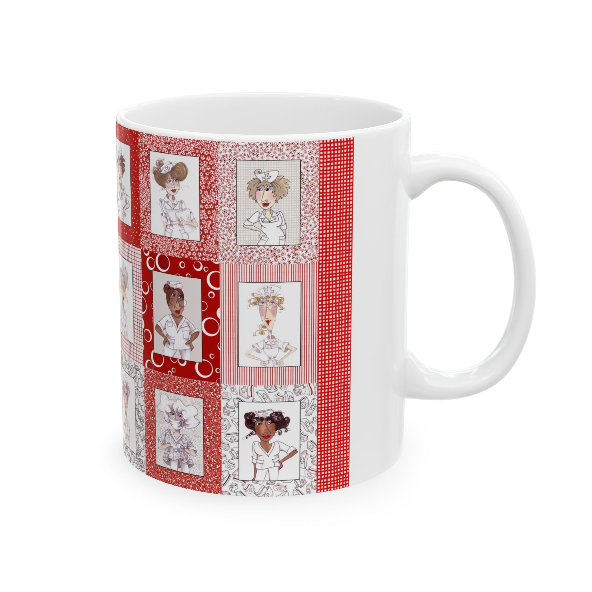 Nifty Nurses Cup – Funny Nurse Gift Coffee Mug for RN, LPN – Loralie ...