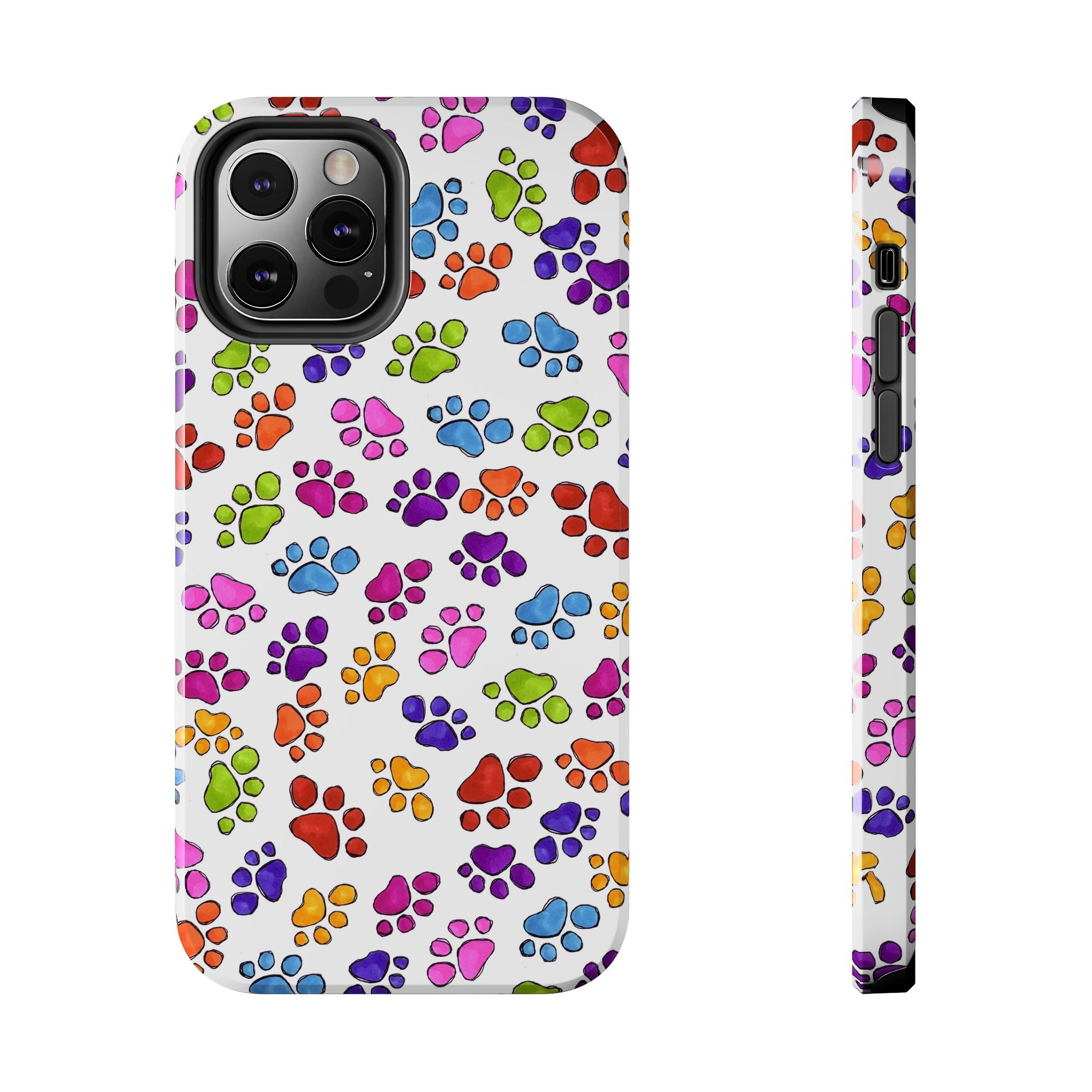Elegant Fancy Paws White Phone Case Cover – Loralie Designs