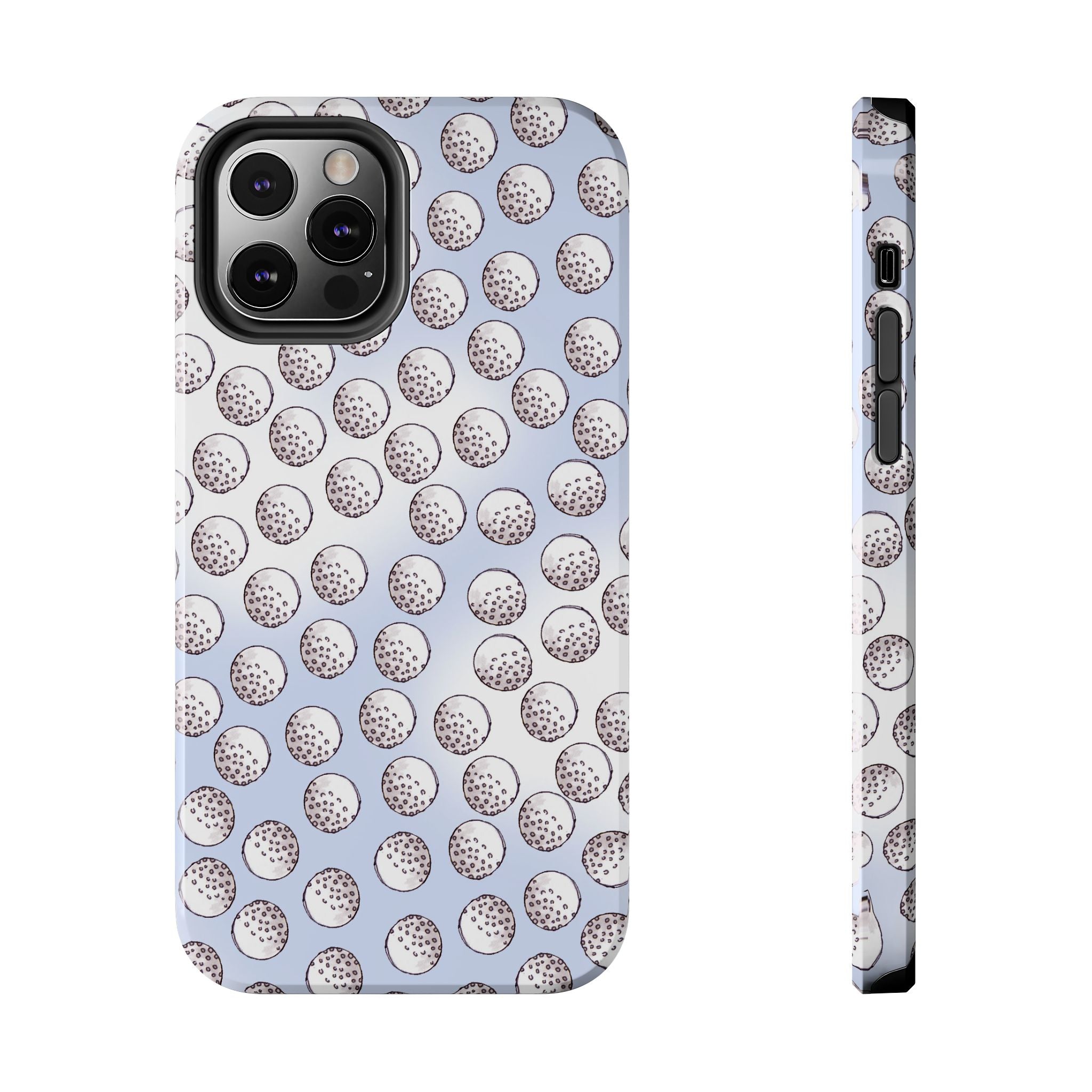 Blue Sky Ball Dots Phone Case – Cute Protective Cover – Loralie Designs