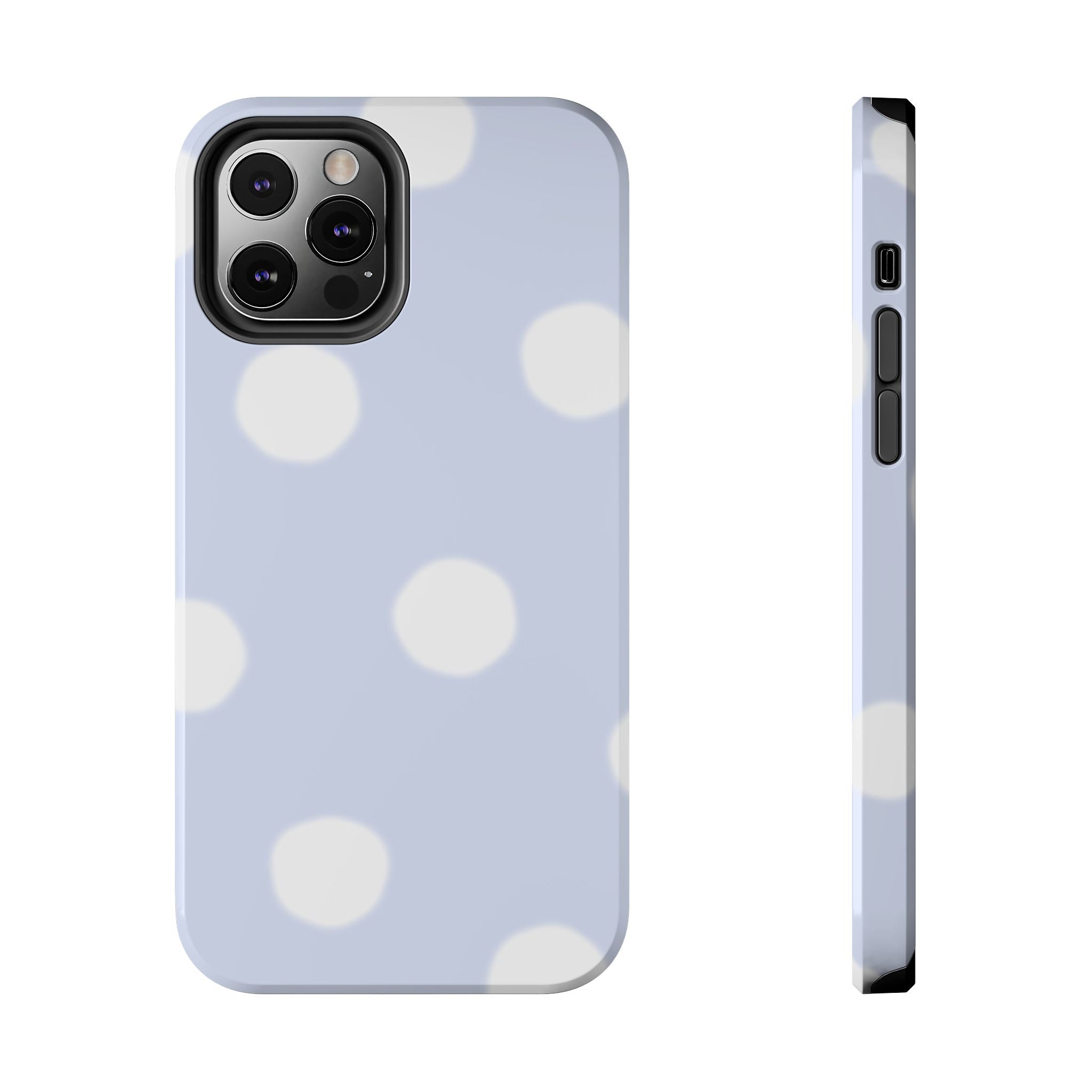 Tot Dots Blue Phone Case – Cute Protective Cover for Phones – Loralie ...