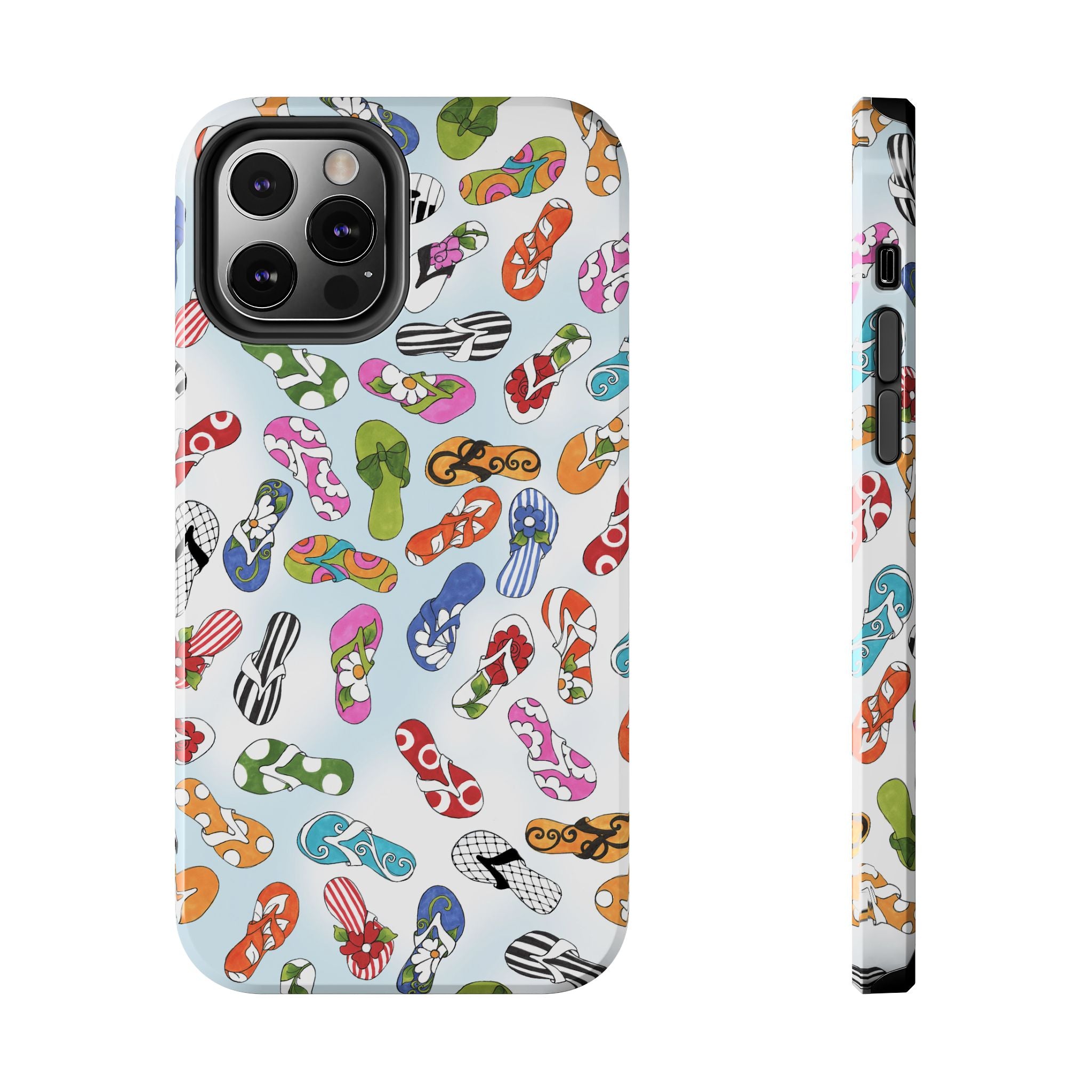 Stylish Flip Flop Hop Phone Case - Durable & Trendy – Loralie Designs