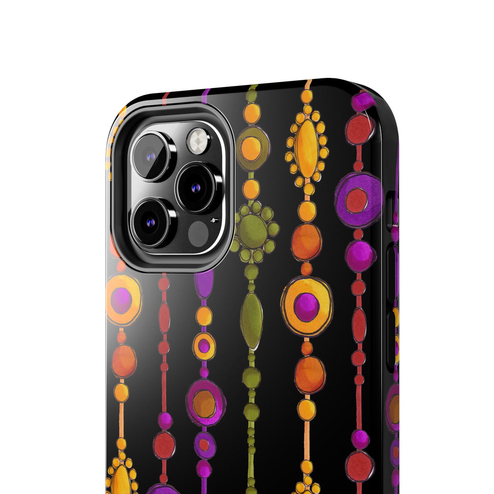 Spice Beaded Curtain Phone Case – Trendy Bead Cover – Loralie Designs