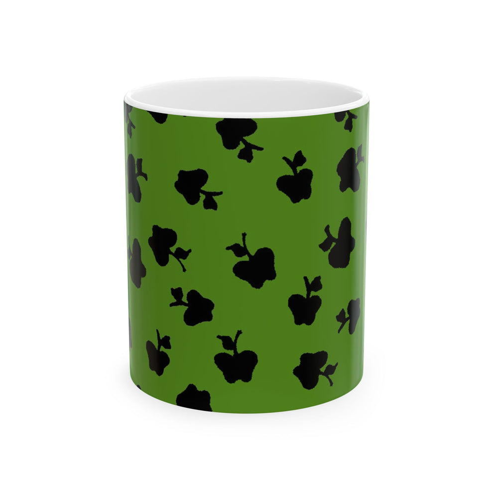 Happy Apples Green & Black Insulated Cup – Loralie Designs