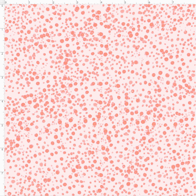 Melon Freckle Fabric Yard - Whimsical & Durable – Loralie Designs