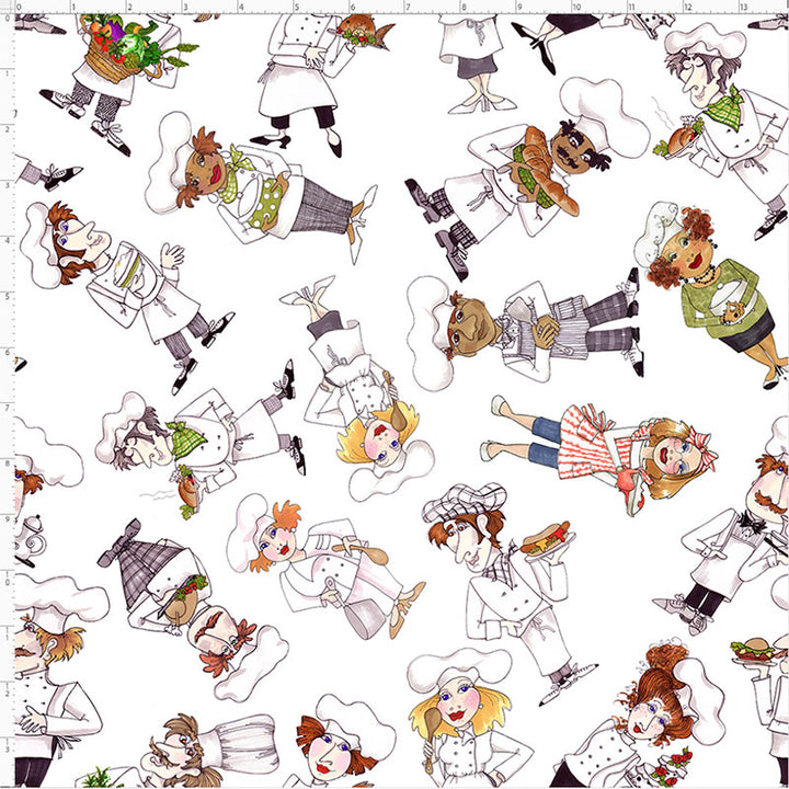 Chef Fabric - chef fabric designs by Loralie Harris