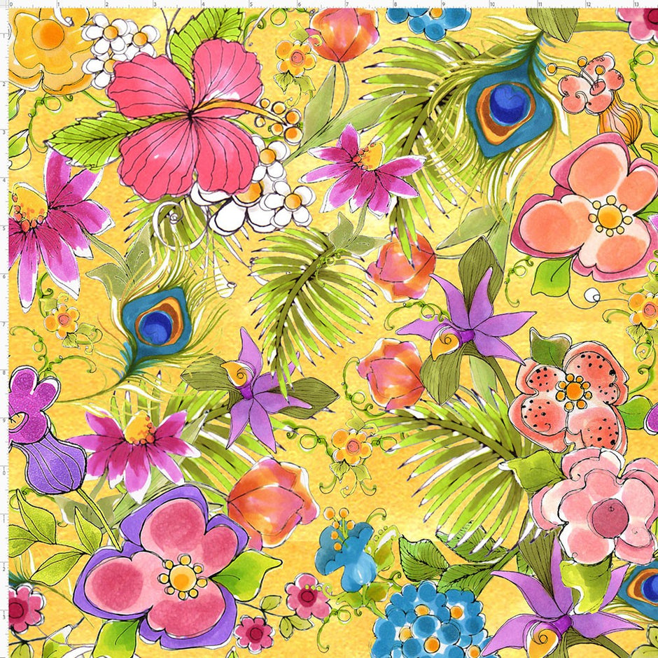 Fabric - fun fabric designs by Loralie Harris