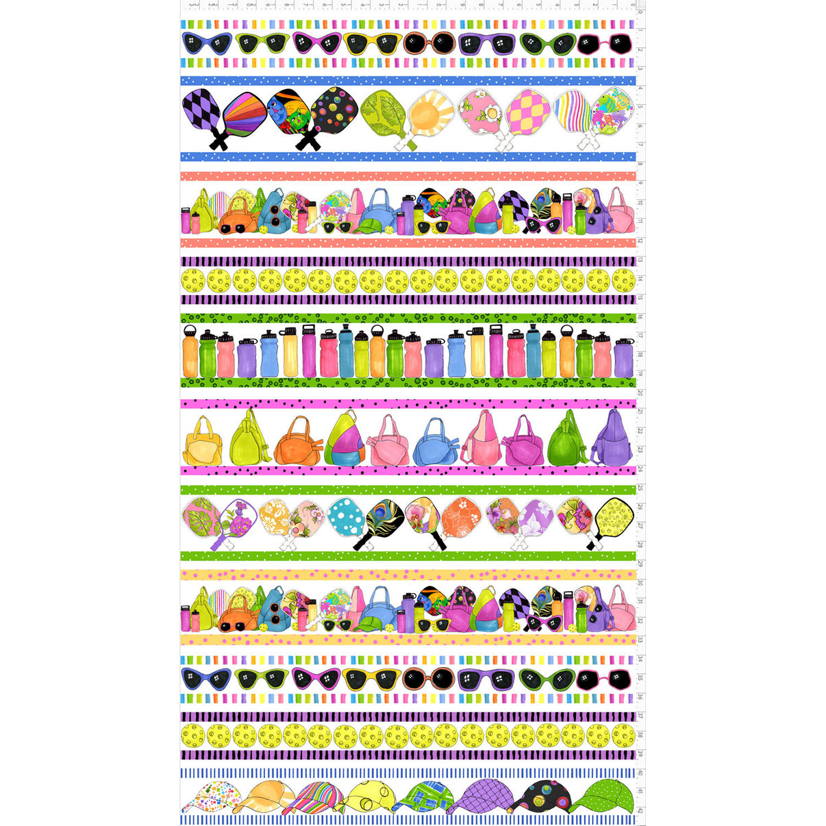 In a Pickle Border Fabric Panel – Loralie Designs