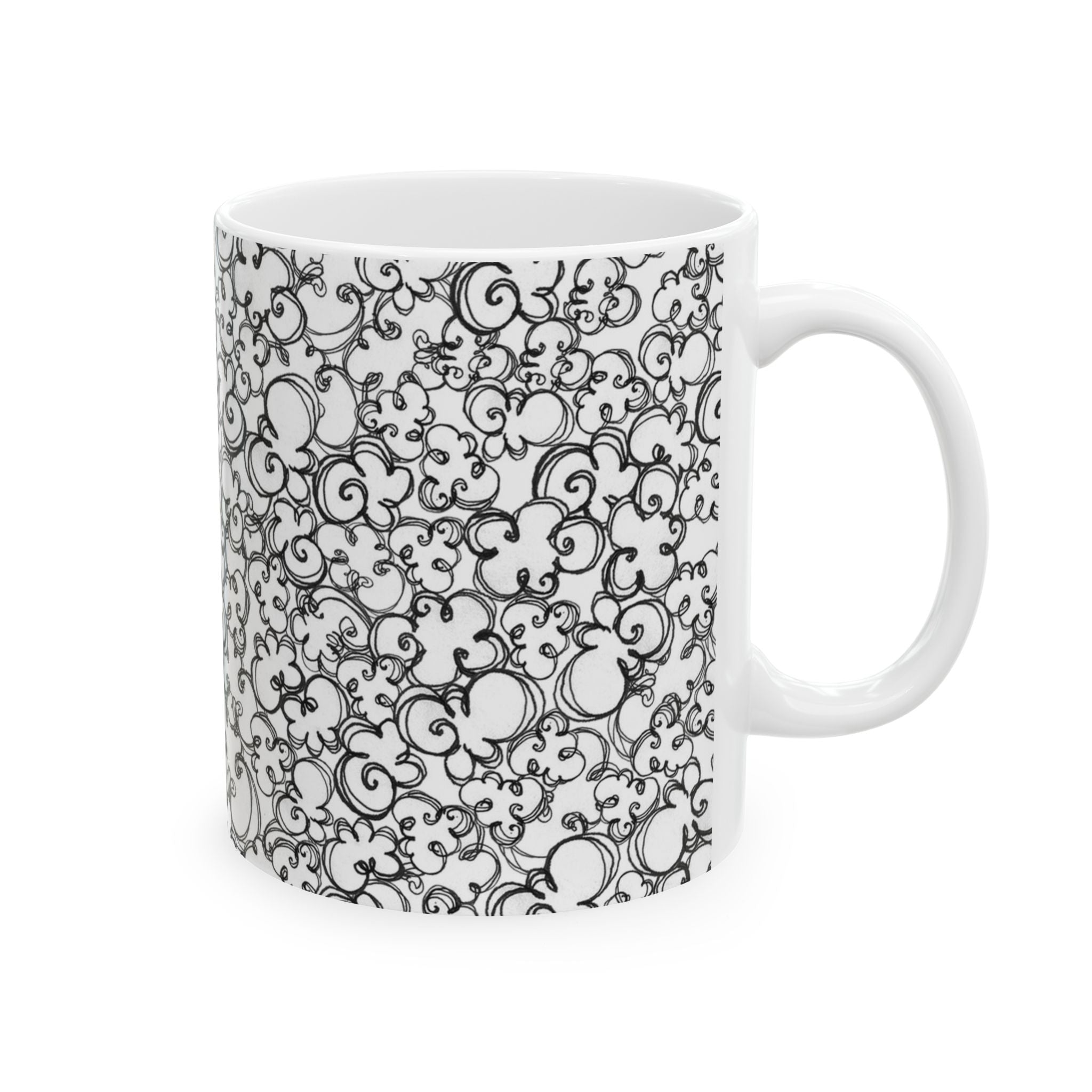 Kennel Corn White Cup – Durable Pet Food & Water Bowl – Loralie Designs