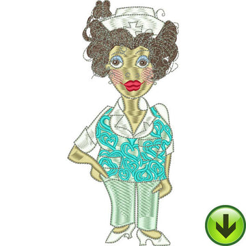 Nurse Embroidery Designs – Loralie Designs