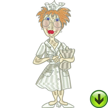 Nurse Embroidery Designs – Loralie Designs