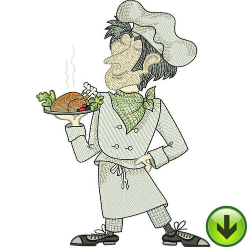 Chicken Chad Embroidery Design Download - Multi-Format