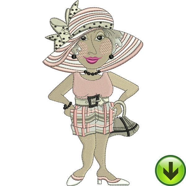 Mitzi Machine Embroidery Design Download - U.S. Made – Loralie Designs