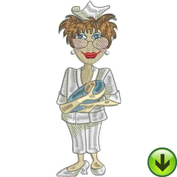 Nurse Embroidery Designs – Loralie Designs