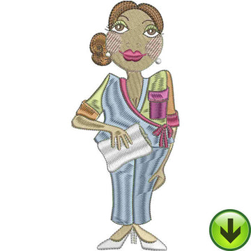 Nurse Embroidery Designs – Loralie Designs