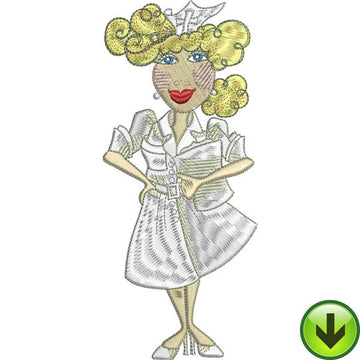 Nurse Embroidery Designs – Loralie Designs