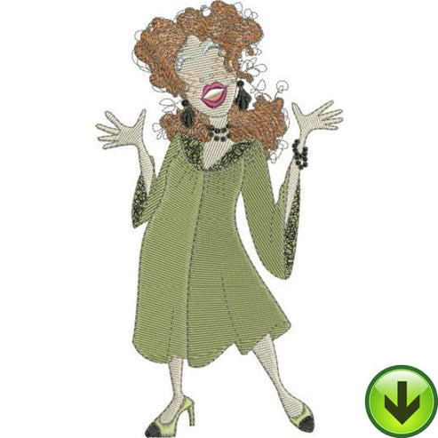 Rachael Embroidery Design | DOWNLOAD - Embroidery Designs – Loralie Designs